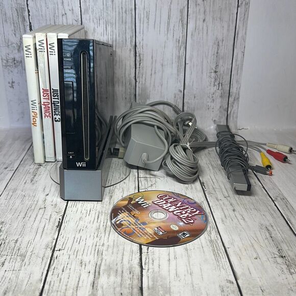 Nintendo | Video Games & Consoles | Nintendo Wii Black Console Model ...